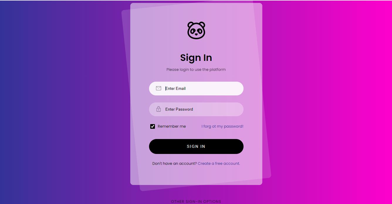 GitHub - root9411/MordenLoginPage