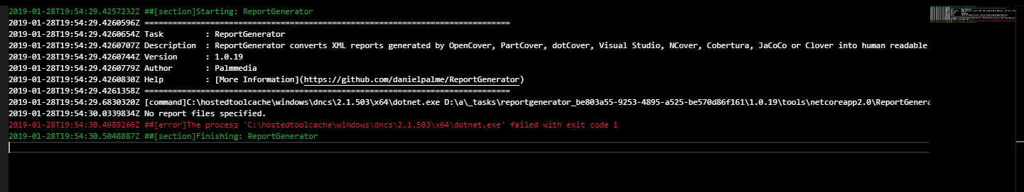 Azure Devops Utility Task - Support? · Issue #204 · danielpalme/ReportGenerator · GitHub
