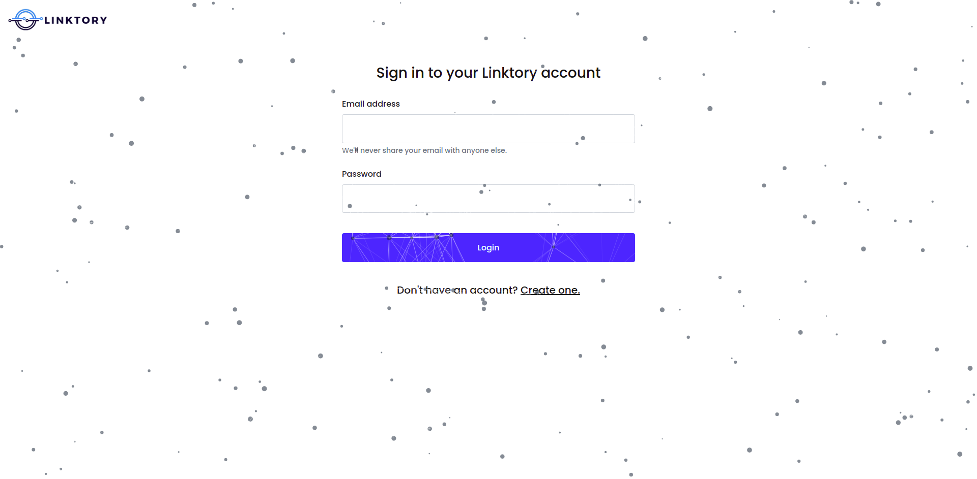 GitHub - prasoonsoni/Linktory-Frontend: Having problem sharing ...