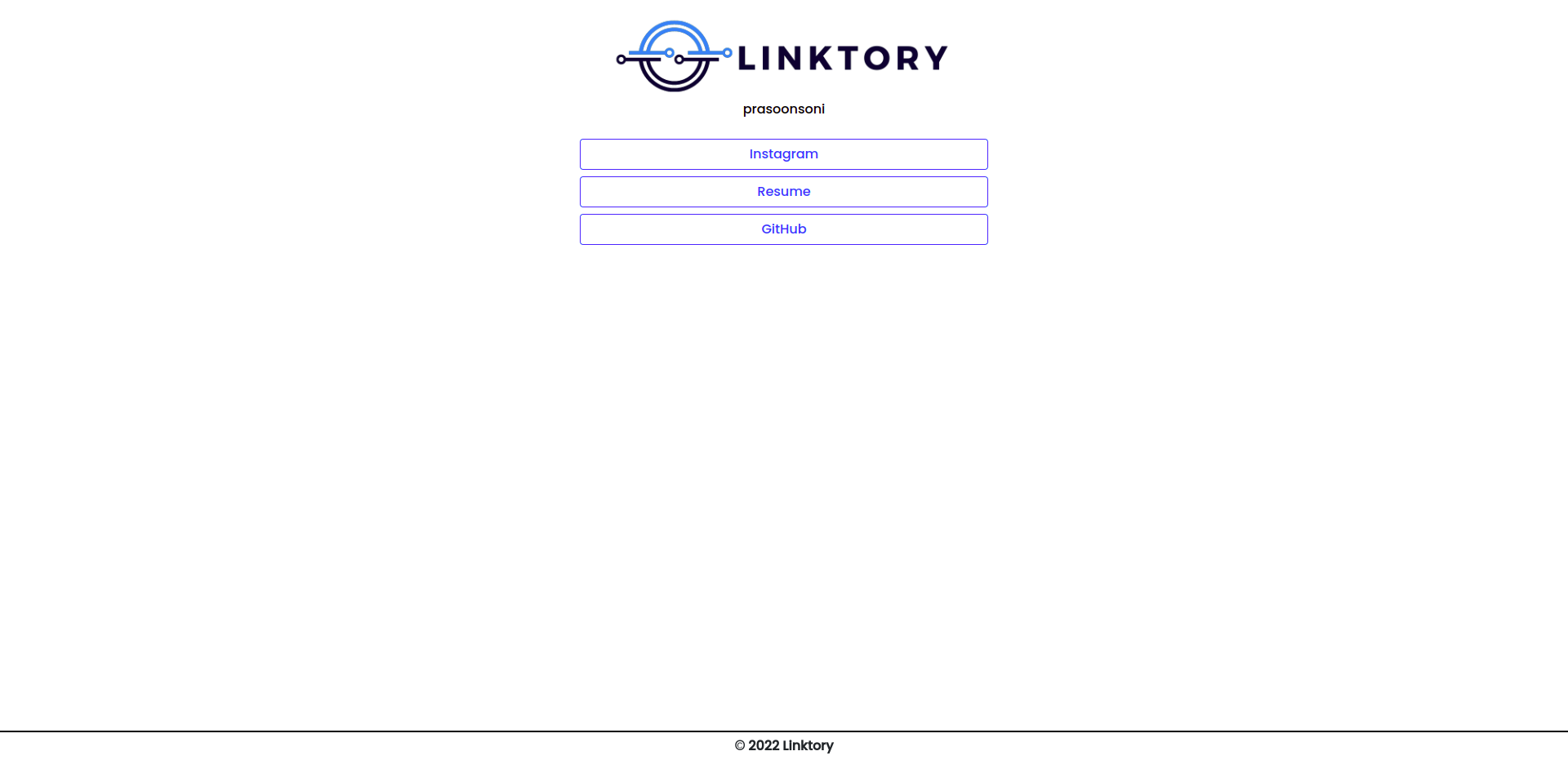 GitHub - prasoonsoni/Linktory-Frontend: Having problem sharing ...