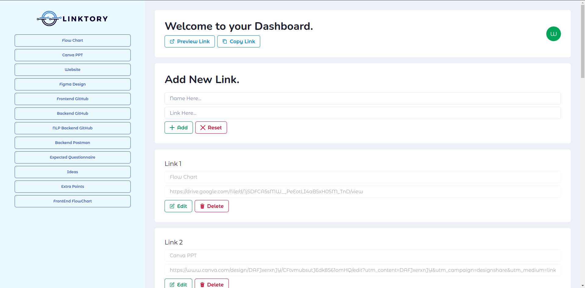 GitHub - prasoonsoni/Linktory-Frontend-2.0: Having problem sharing ...