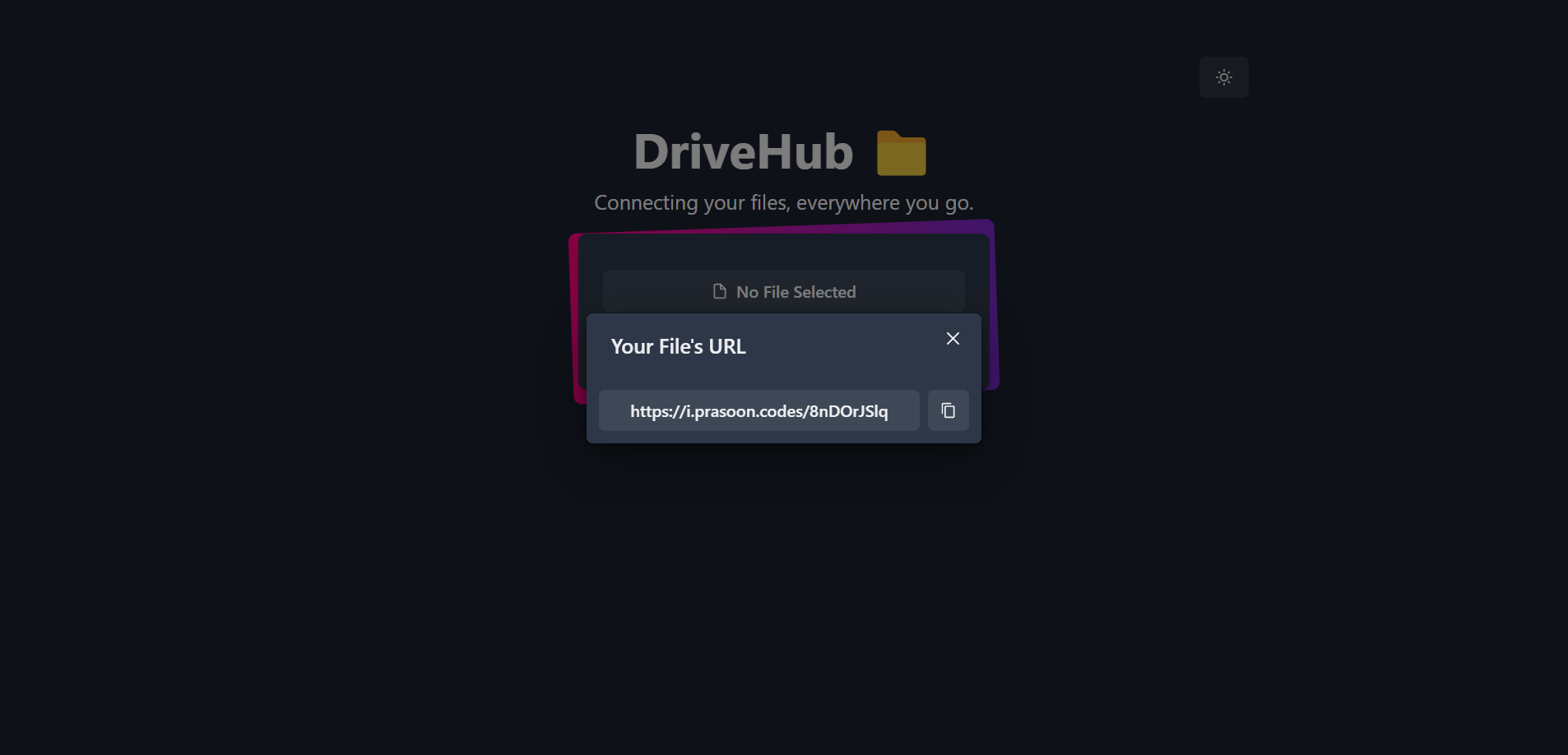 GitHub - prasoonsoni/DriveHub: Connecting your files, everywhere you go ...