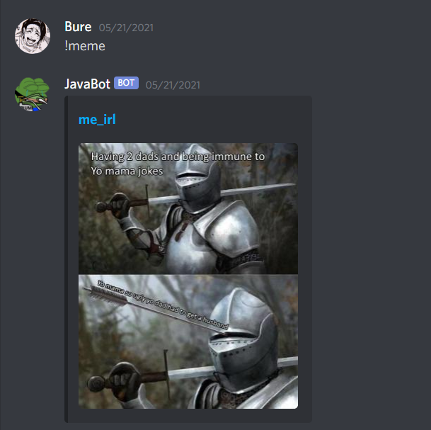 GitHub - baltatescuvalentin/JavaDiscordBot: Discord Bot made with JDA