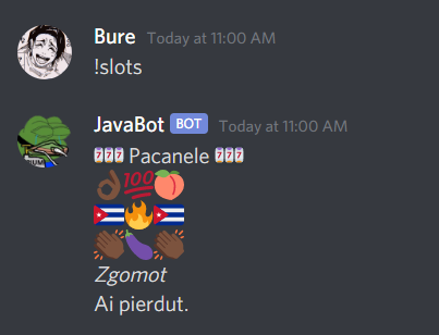 GitHub - baltatescuvalentin/JavaDiscordBot: Discord Bot made with JDA
