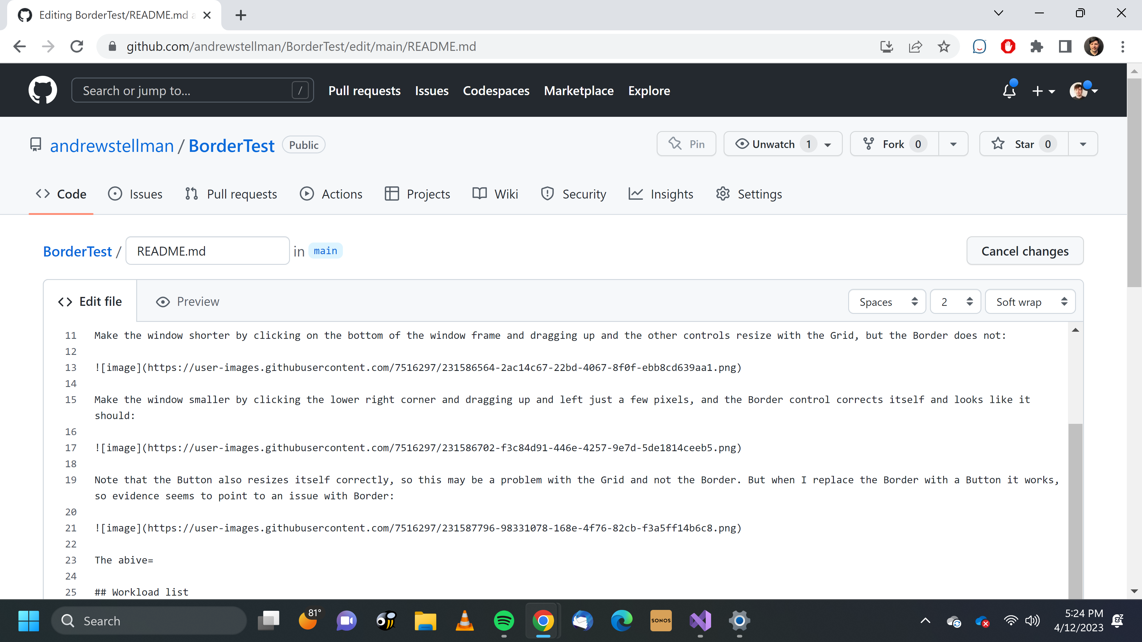 Border control display bug in a Grid (Windows) · Issue #14573 · dotnet/maui · GitHub