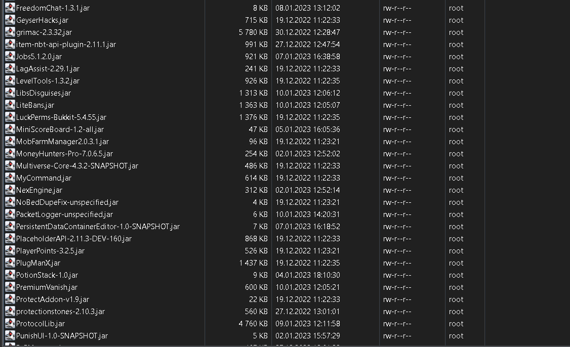 Packet Type: PLAYER_INFO, Type: UUID, Data: [], Source 0: com.viaversion.viabackwards.protocol ...