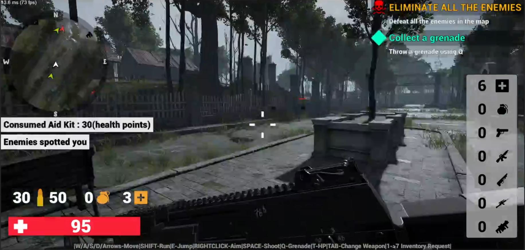 GitHub - hananbenshabat/Unity-GameDevelopment-FinalProject: 3D FPS Game