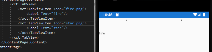 TabView Icon Sizes Are Too Small · Issue #1394 · xamarin/XamarinCommunityToolkit · GitHub