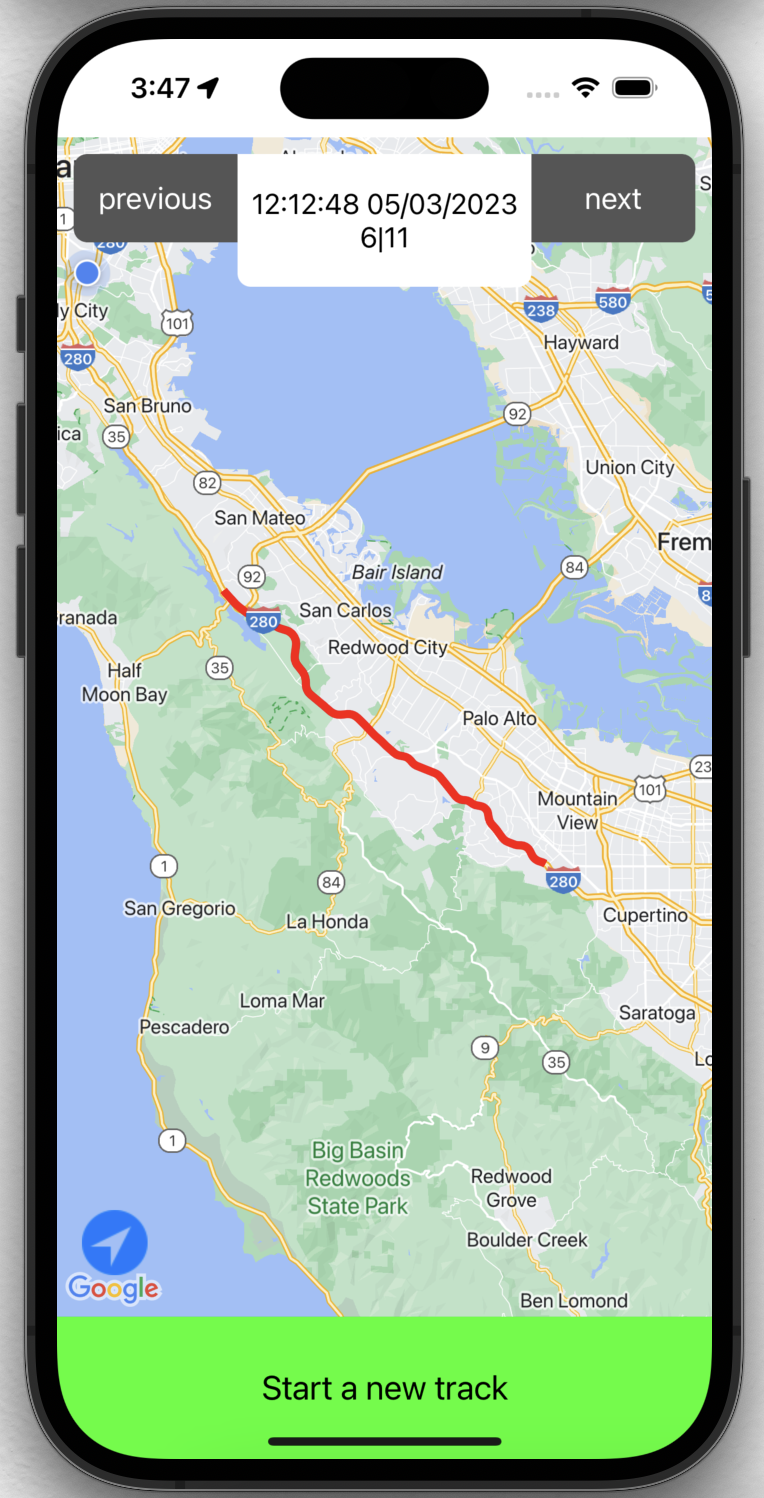 GitHub - bananaObject/app-traveled-paths: Mobile app for saving routes ...