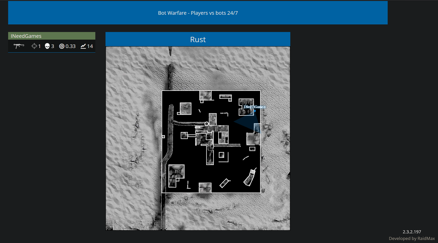 LiveRadar does not show bots · Issue #168 · RaidMax/IW4M-Admin · GitHub