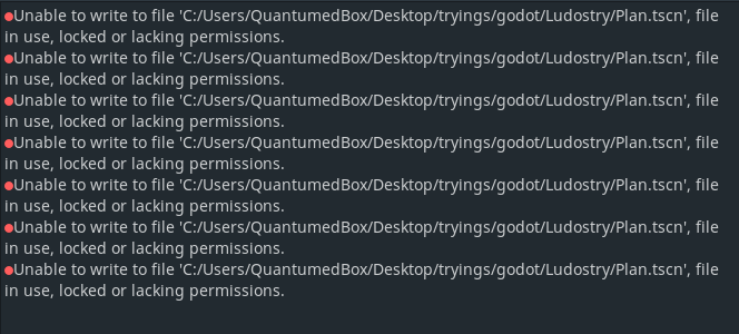 Godot is randomly unable to write to config files and file cache · Issue #14339 · godotengine ...