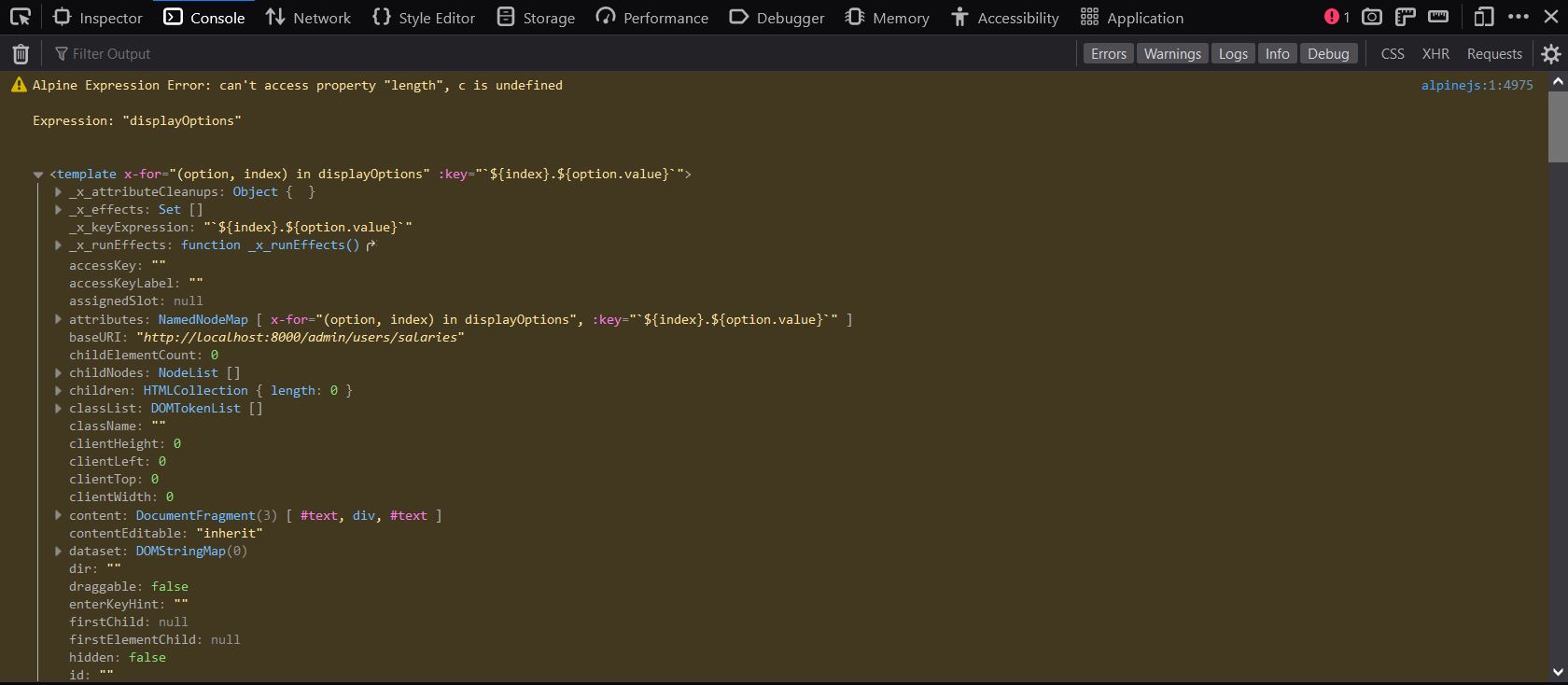 alpine error in searchable x-select · Issue #301 · wireui/wireui · GitHub