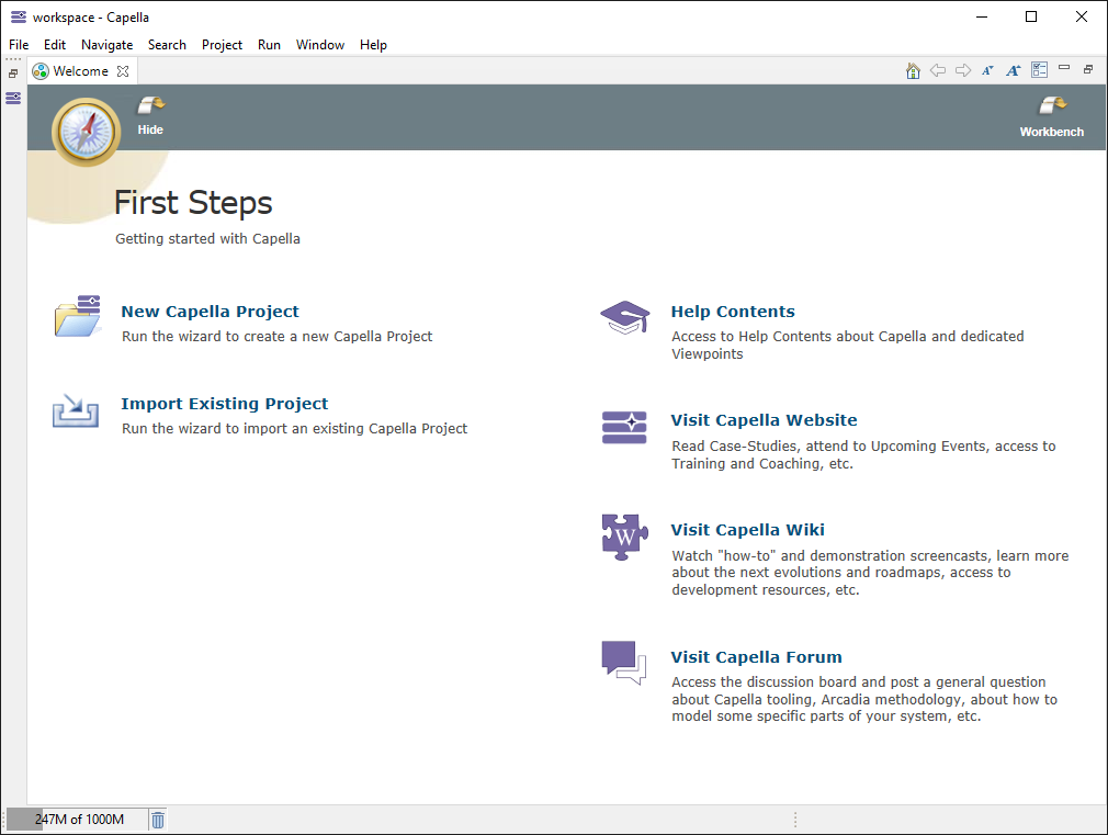 HOWTO Install Eclipse Capella — ARNEIS documentation