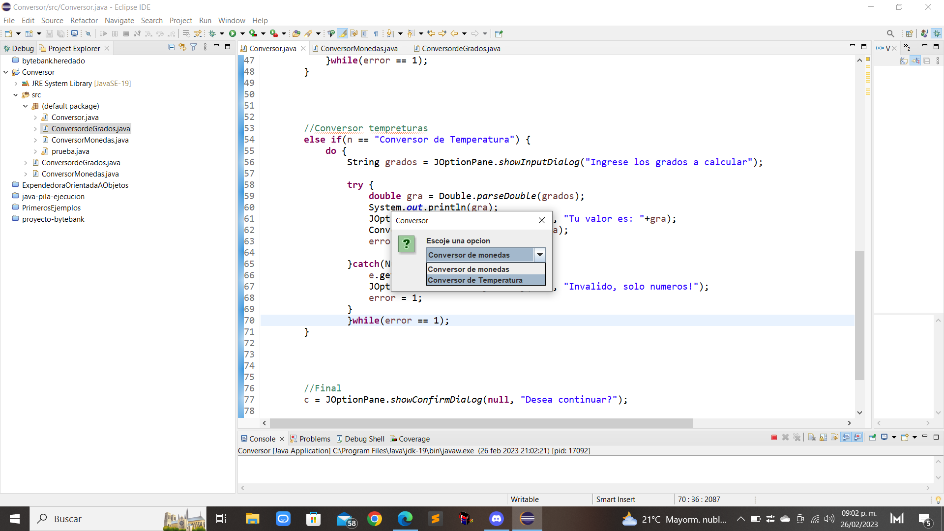 GitHub - Kevin-pixe/Conversores: Conversor de Monedas y Temperatura ...