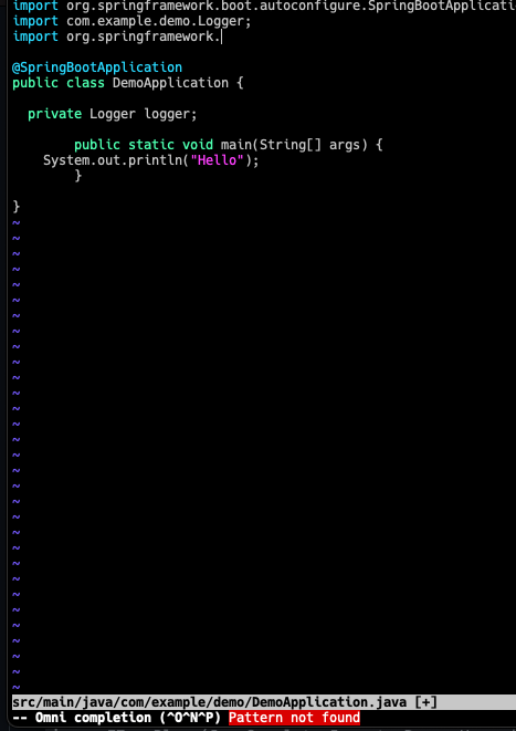 Java showing error when using spring and maven · Issue #459 · artur-shaik/vim-javacomplete2 · GitHub