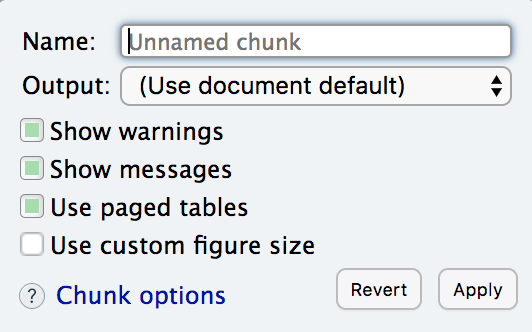 Suggestions for the code chunk options dialog · Issue #2420 · rstudio/rstudio · GitHub