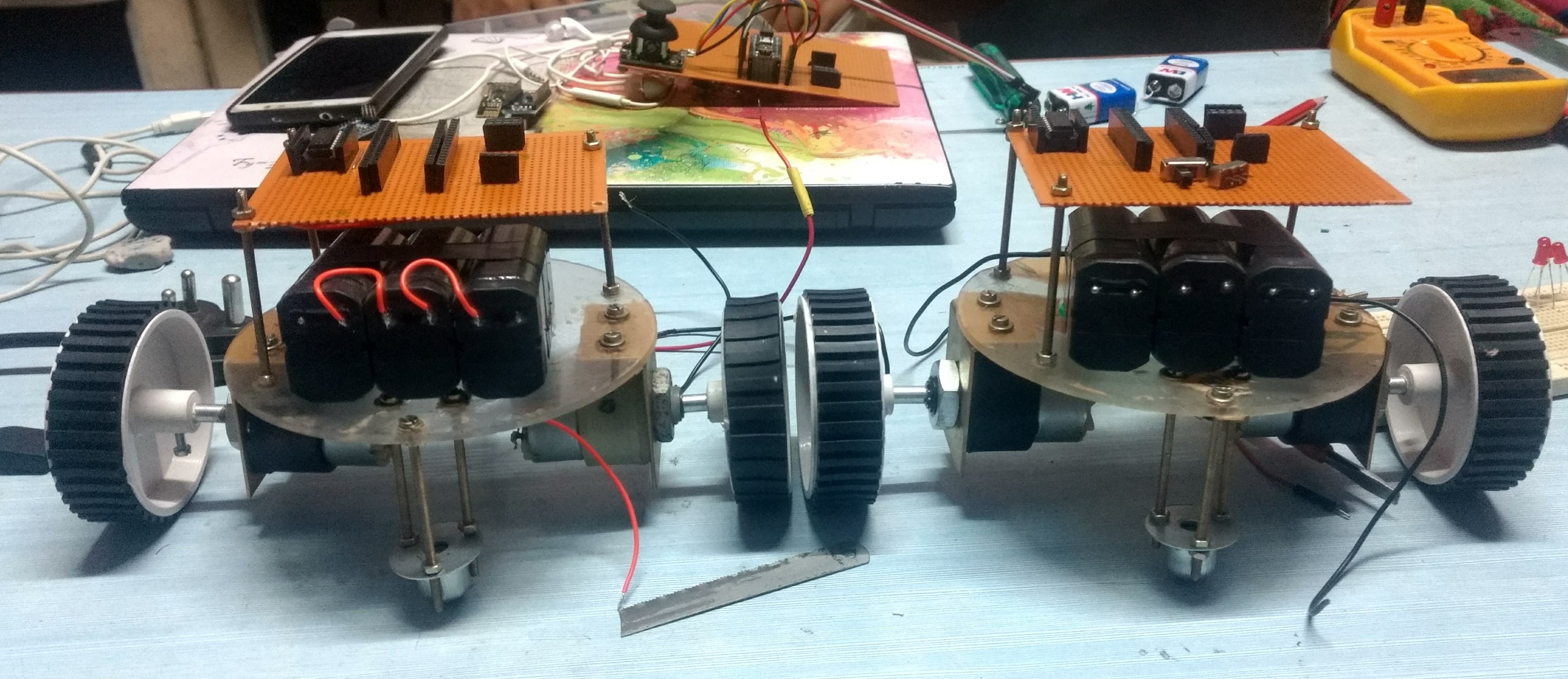 GitHub - MAHASHANA/Swarm-Robots-NRF24L01