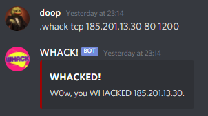 GitHub - xixur2222/discord-ddos-bot: Discord DDoS Bot / 'Whack' Discord Bot