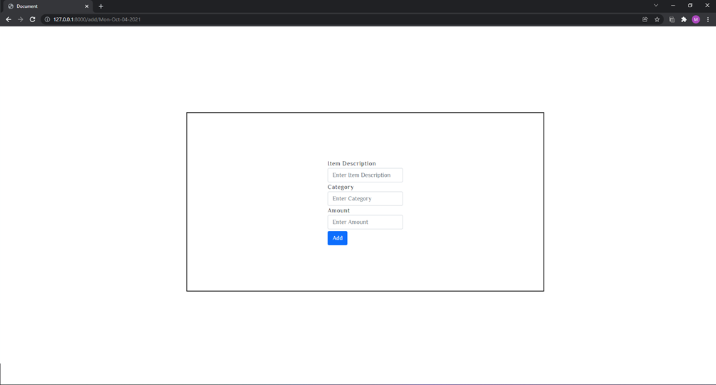 GitHub - aadilMohd/BudgetPlanner