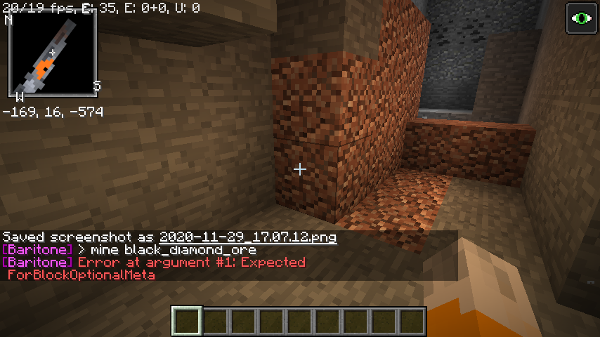 Baritone doesn't mine some blocks! · Issue #2220 · cabaletta/baritone · GitHub