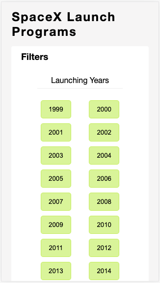 GitHub - ramesh41/spaceX-web-app: It help users list and browse all launches by SpaceX program.