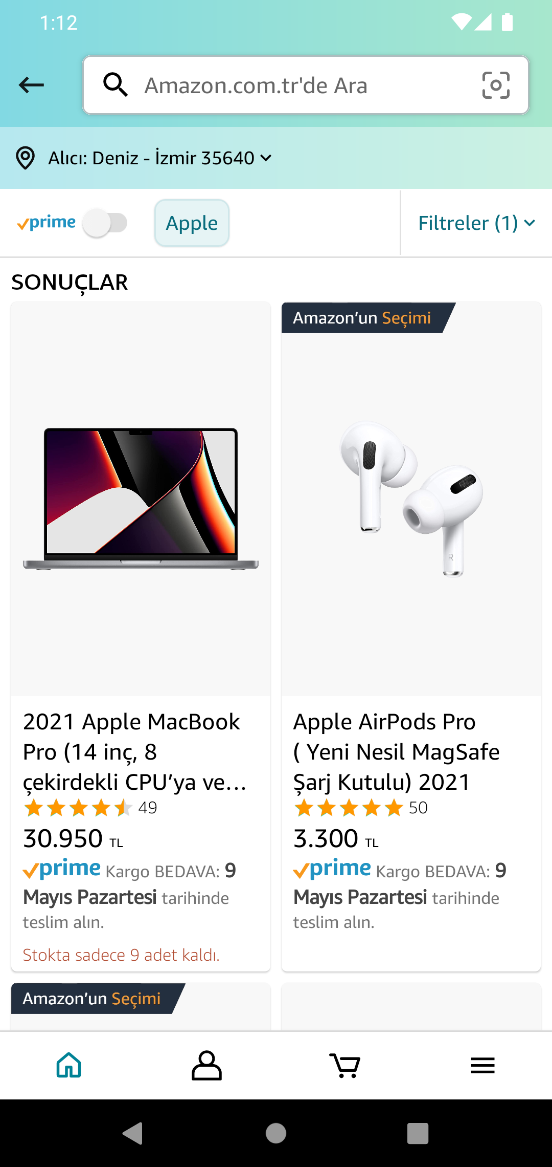 GitHub - CetinDeniz/Amazon-OnePageClone