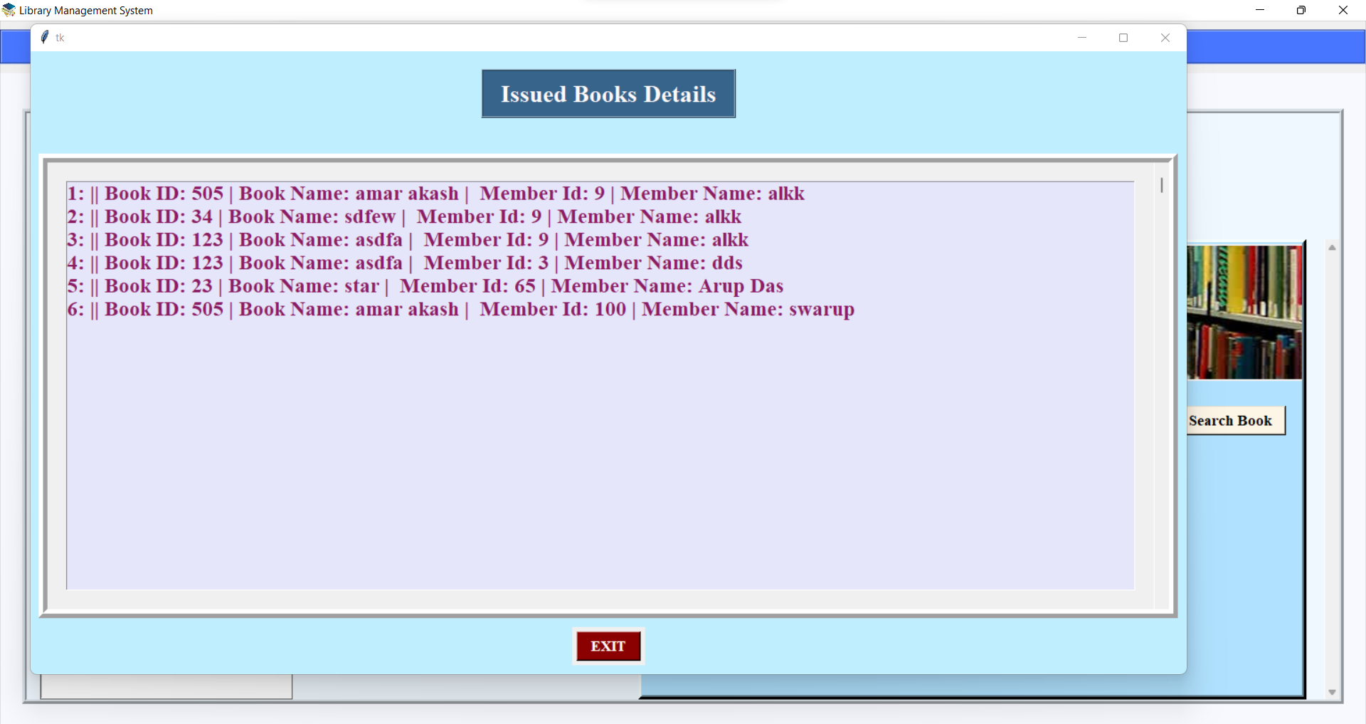 GitHub - Biswambhar-Pal/Library-Management-System: Library Management ...