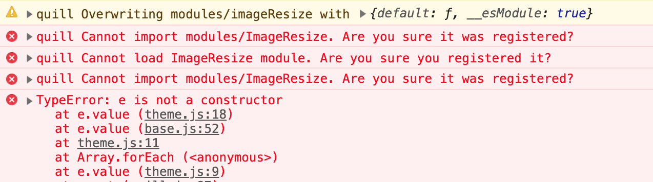 How correct register new custom module? · Issue #113 · KillerCodeMonkey/ng-quill · GitHub