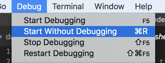 Empty Cancelled Notification Pops Up After Every Python `start Without Debbugging` Run · Issue