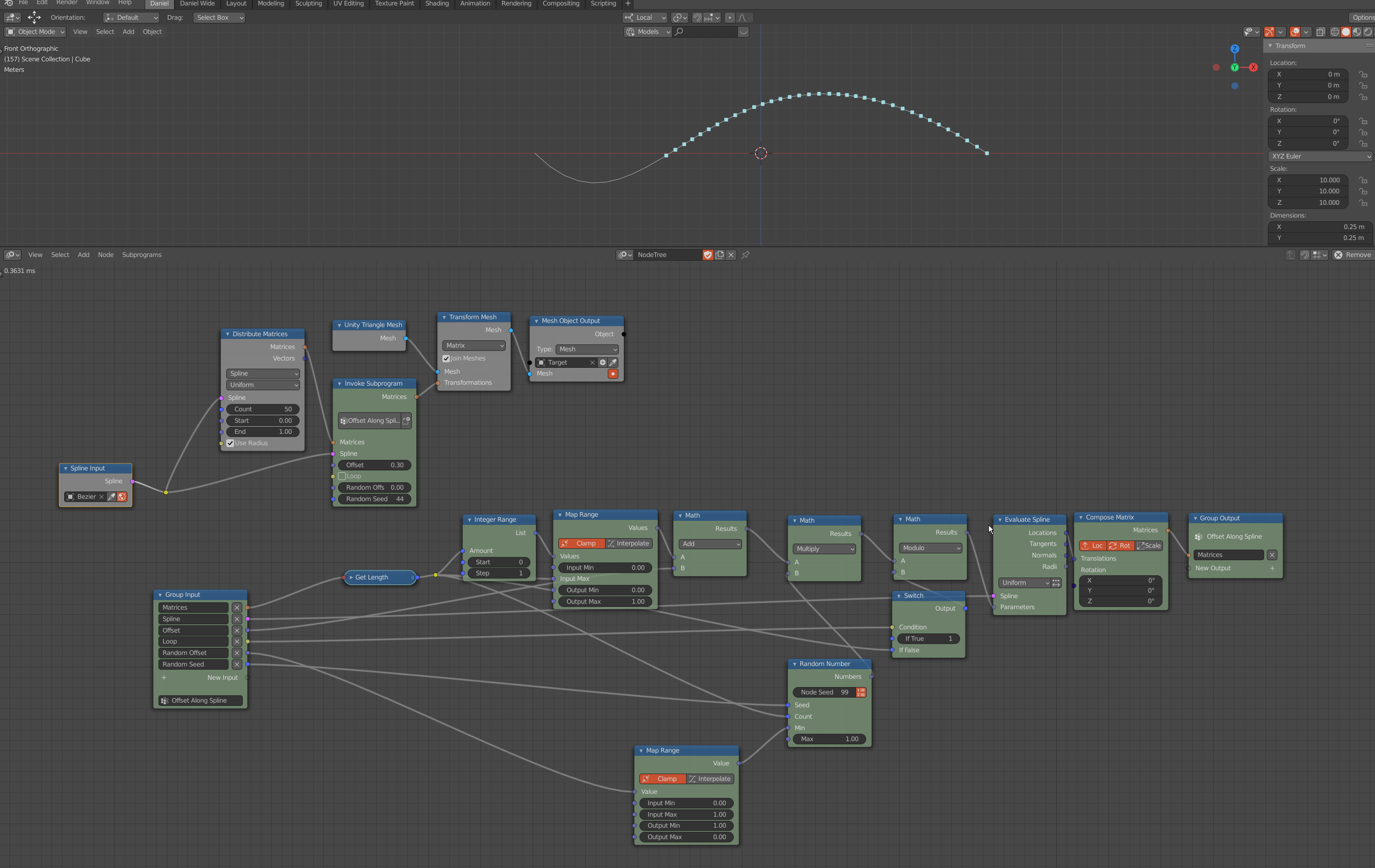 Proposal: Offset instances along spline · Issue #1604 · JacquesLucke/animation_nodes · GitHub