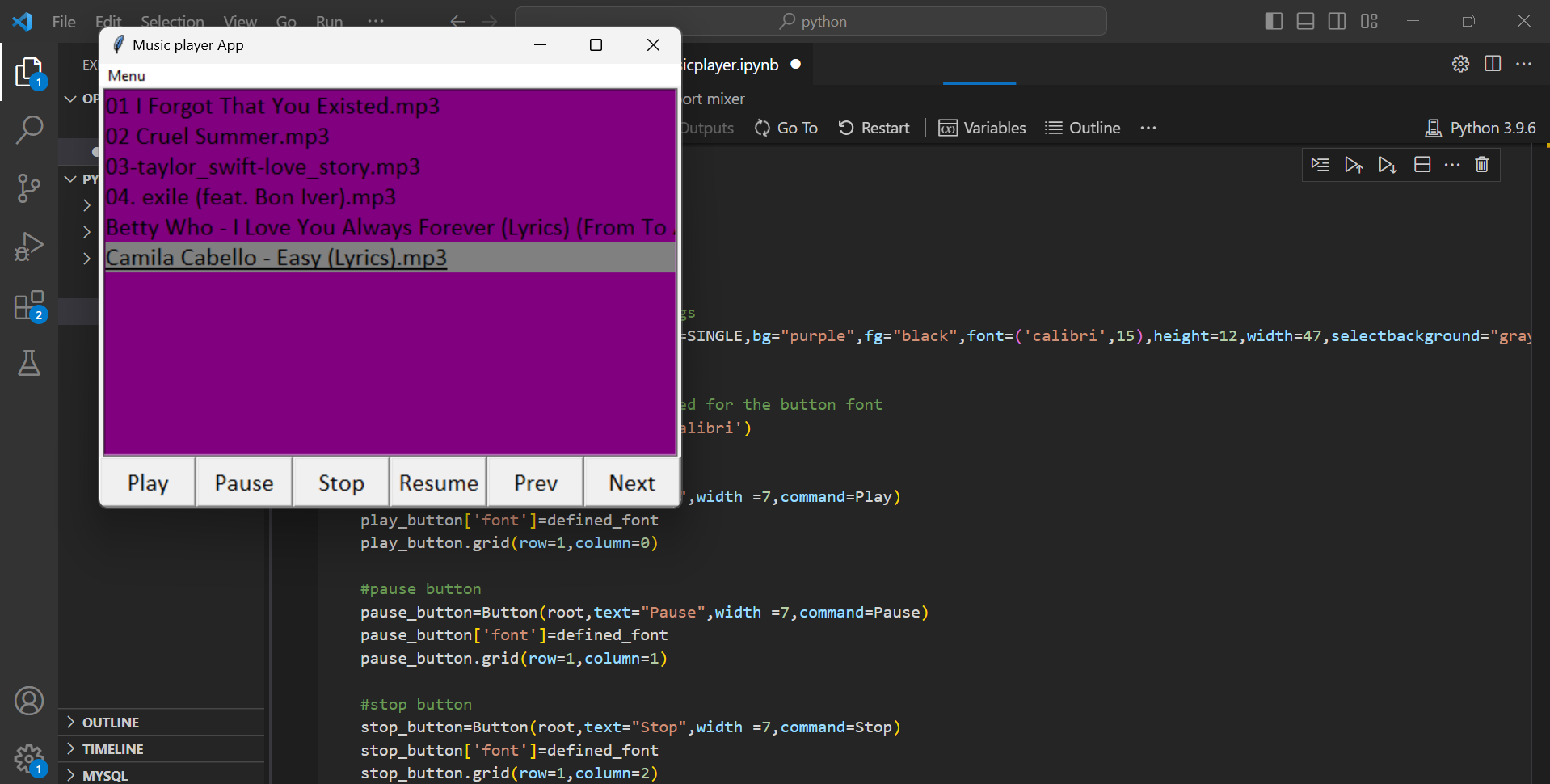 GitHub - HimadriPrakash/music_player