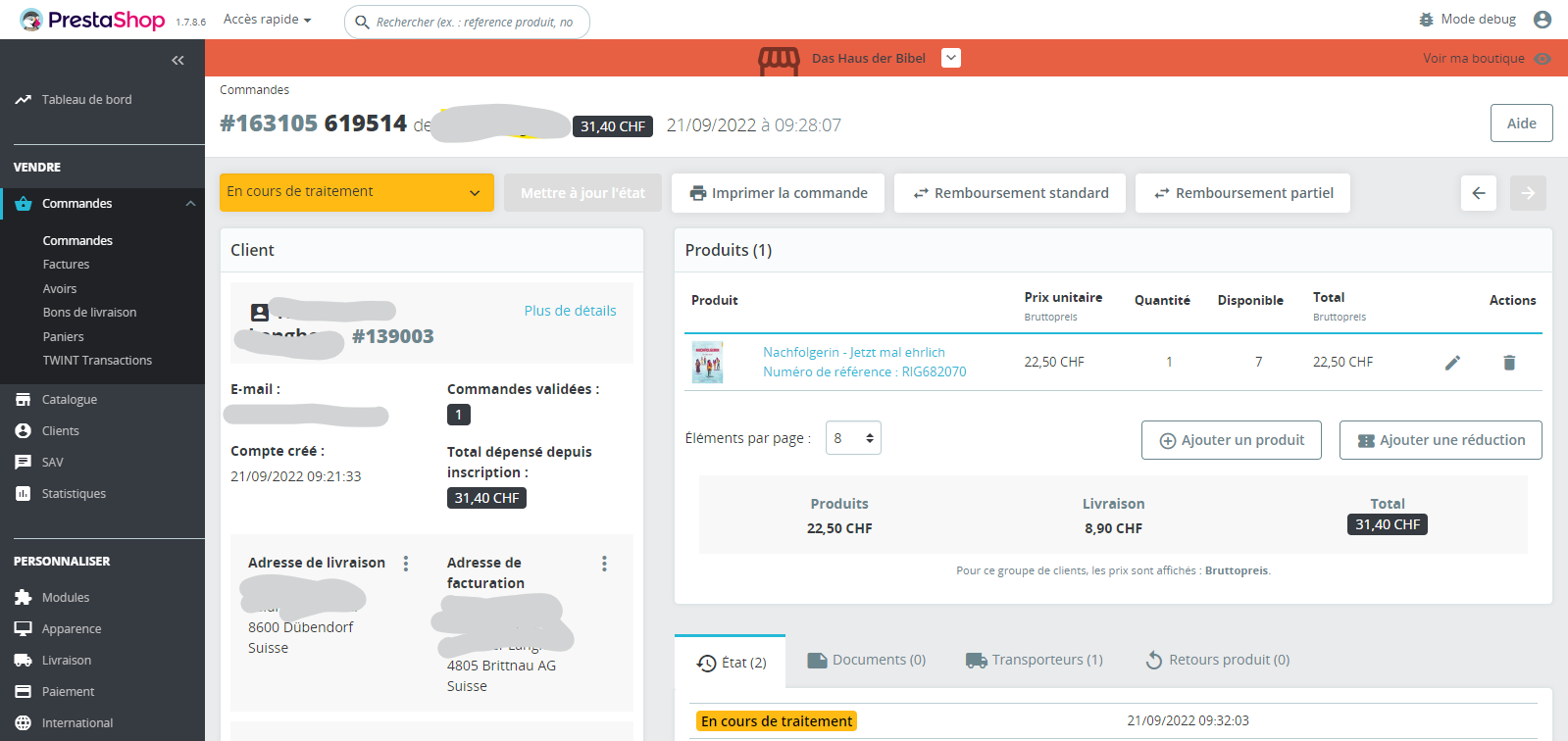 Backoffice display language does not always take into account the ...
