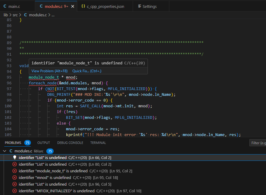 Intellisense and search files seams not working · Issue #11214 · microsoft/vscode-cpptools · GitHub