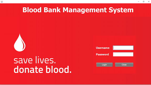 GitHub - Sai-Charan-Nedunuri/Blood-Bank-Management-System: A desktop ...