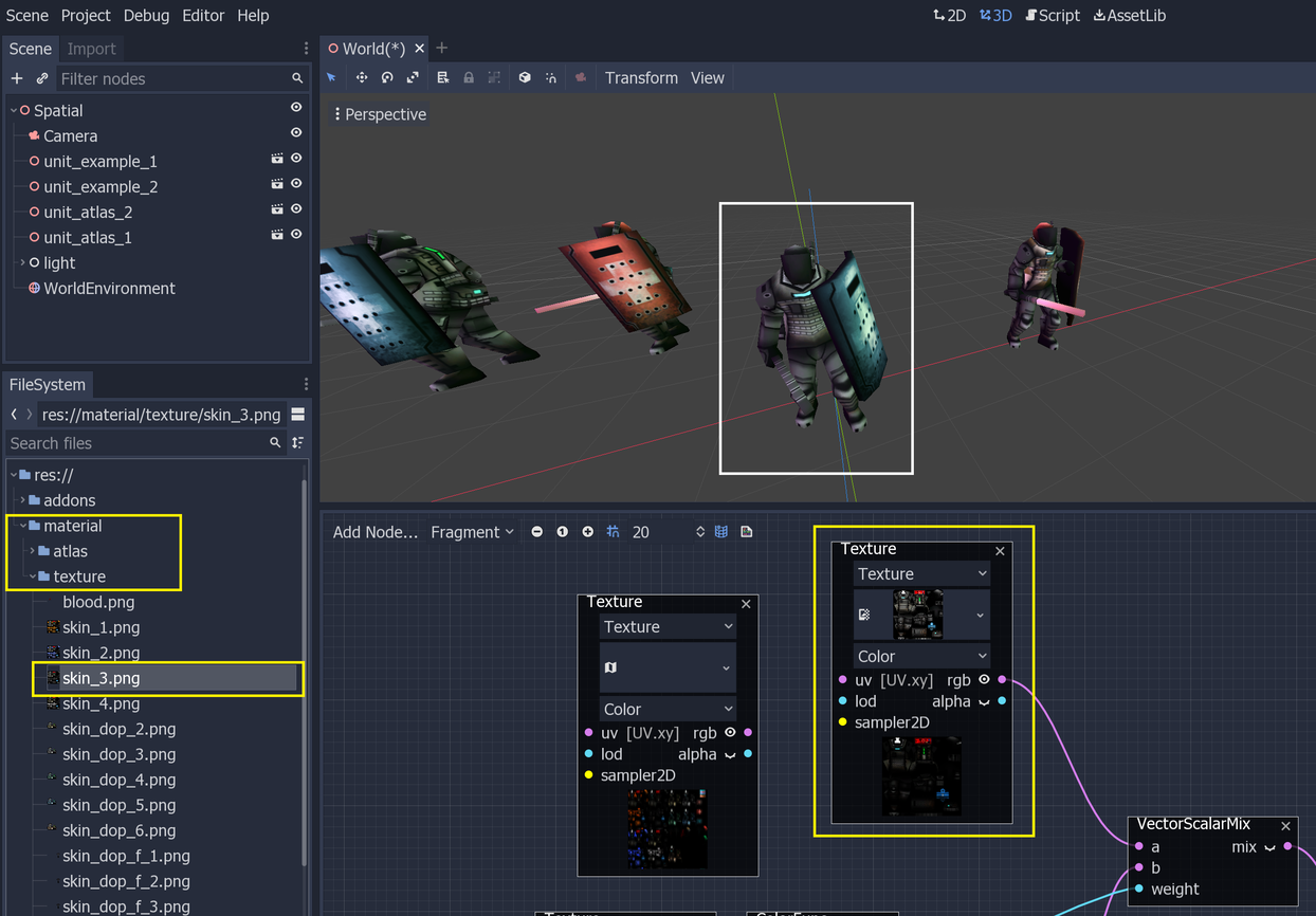 Atlas does not work at a 3D object · Issue #57094 · godotengine/godot ...