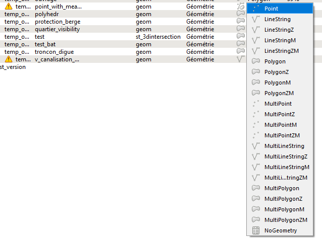Unable to add layers with M (measure) geometries from PostGIS · Issue #55223 · qgis/QGIS · GitHub