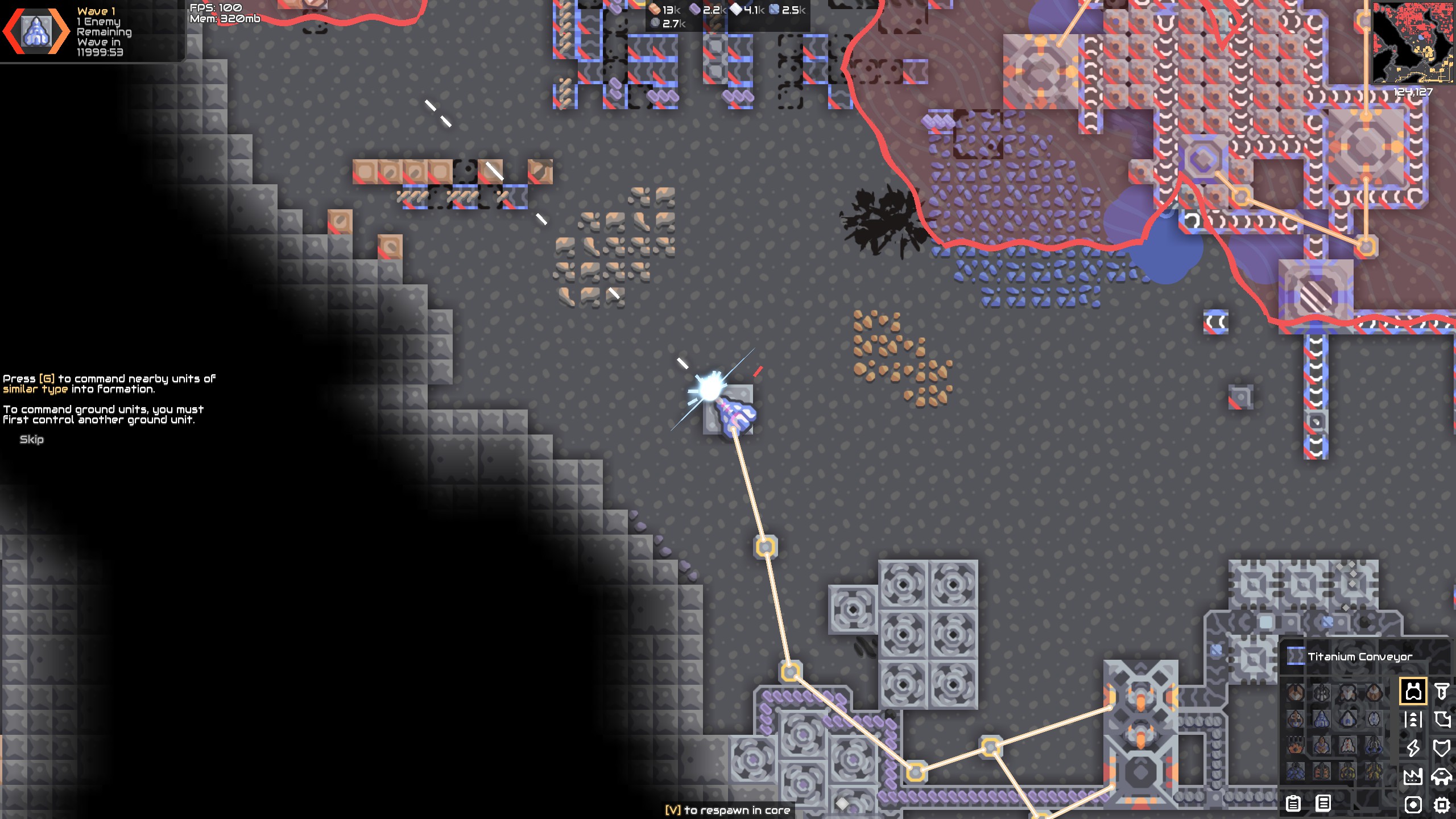 Lancer fails to hit stationary block · Issue #3960 · Anuken/Mindustry · GitHub