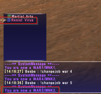 🐛 "Resist Virus" WAR trait should be granted at level 15 and not 5 ...