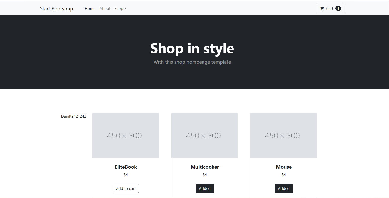 GitHub - danilt2000/Eshop