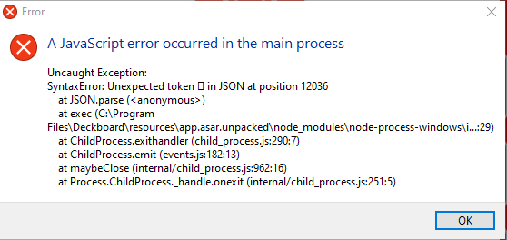 [BUG] A JavaScript error occurred in the main process · Issue #595 · rivafarabi/deckboard · GitHub