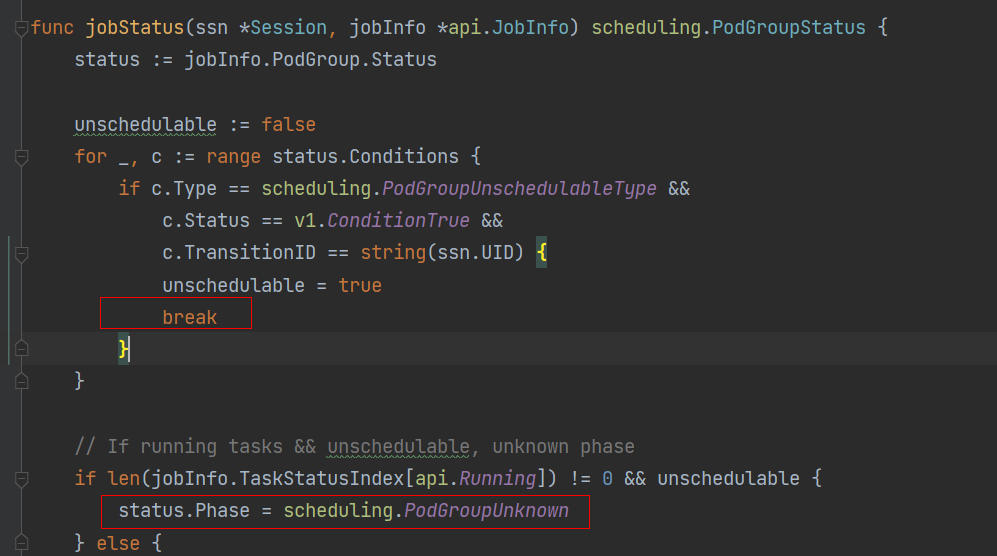 podgroup state is “Unknown”,but all pods are running · Issue #1859 · volcano-sh/volcano · GitHub
