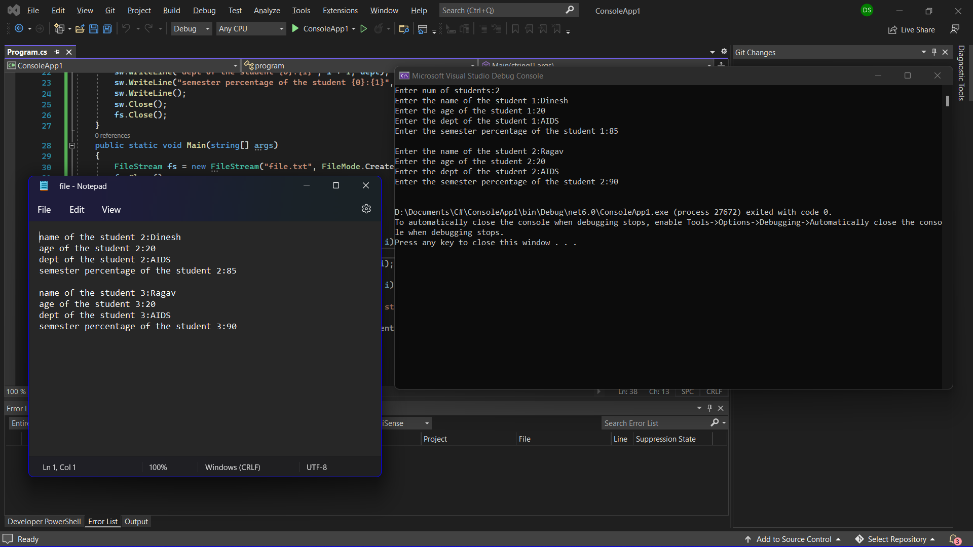 GitHub - Surendar14/-Exp10--Files-with-structure