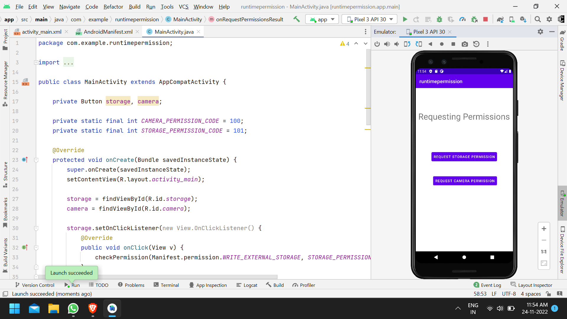 GitHub - SAFZZ/RUNTIMEPERMISSION