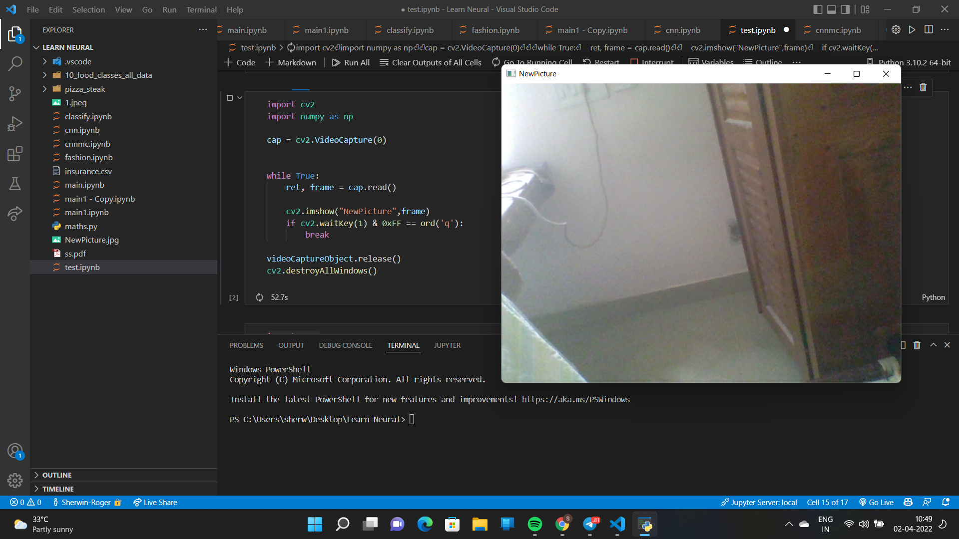 GitHub - sherwin-roger/Image-acquisition-from-web-camera