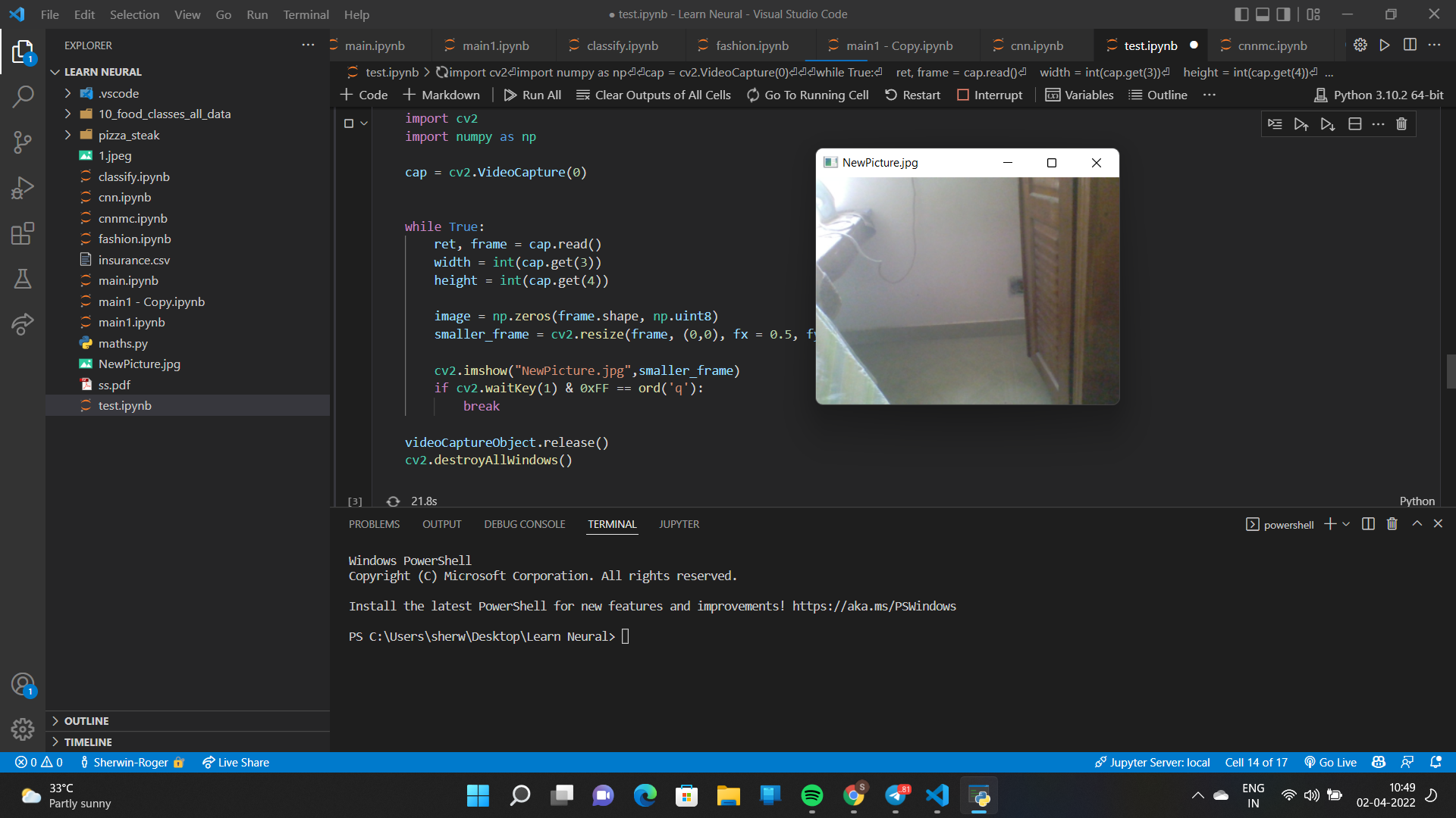GitHub - sherwin-roger/Image-acquisition-from-web-camera