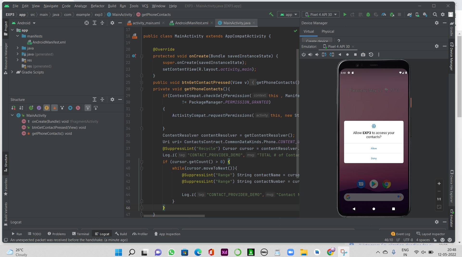 GitHub - Bhavya0912/ContentProvider