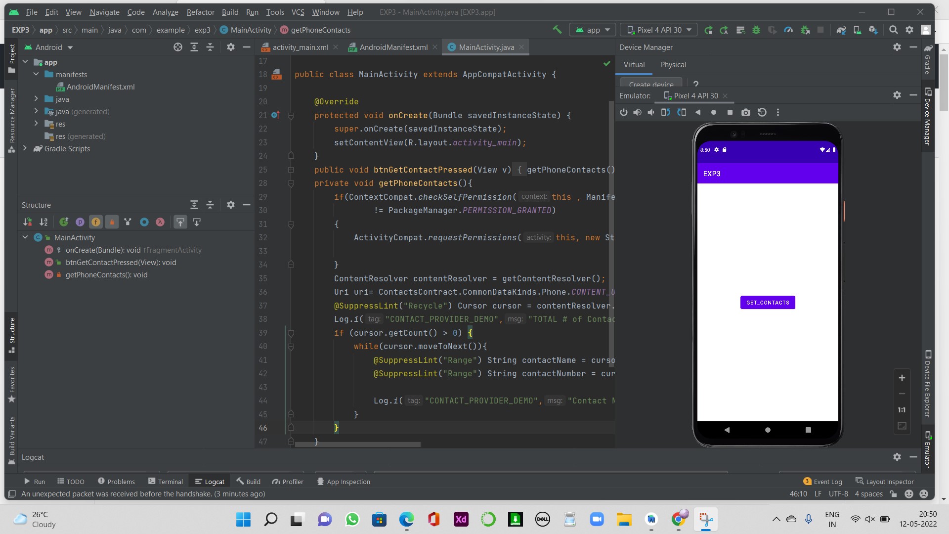 GitHub - Bhavya0912/ContentProvider