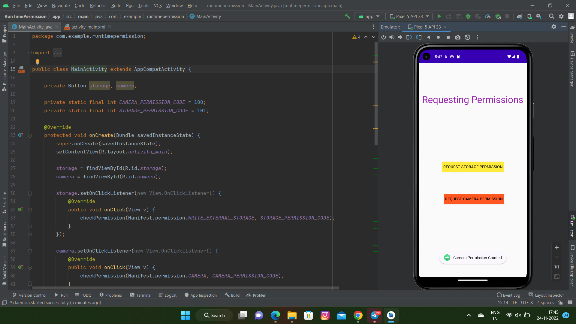 GitHub - Gowri4622/RuntimePermission