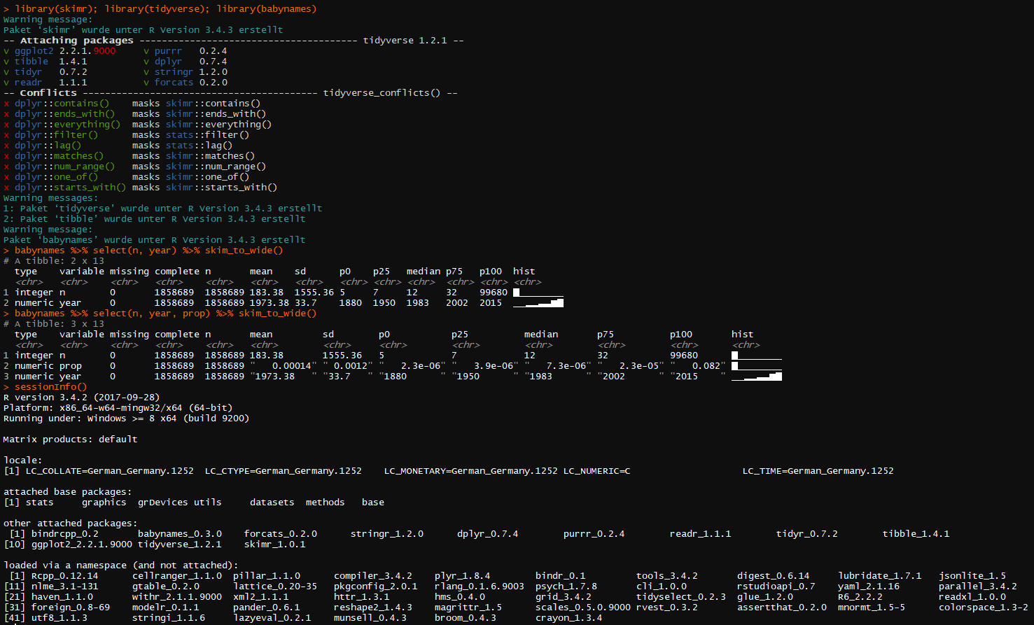Strange Behavior Of Numeric Variables When Using `skimtowide