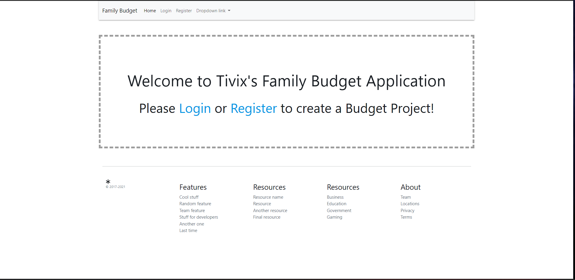 GitHub - chetrambassit121/Family_Budget: Python, Django Family Budget Application